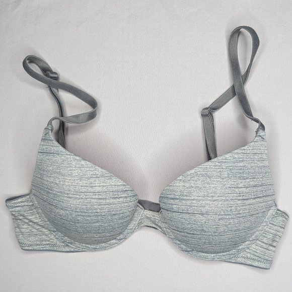 PINK Victoria's Secret | Intimates & Sleepwear | Grey Stripe Wear ...